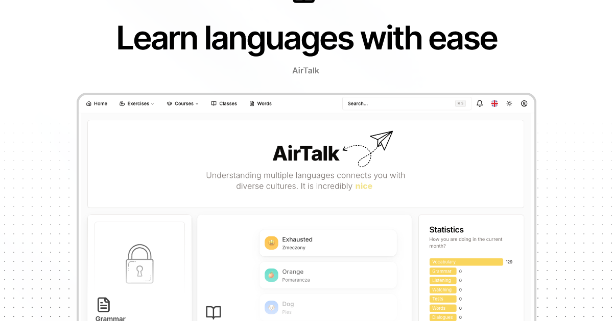 AirTalk - Szkoła Języków Online | Angielski i Niemiecki